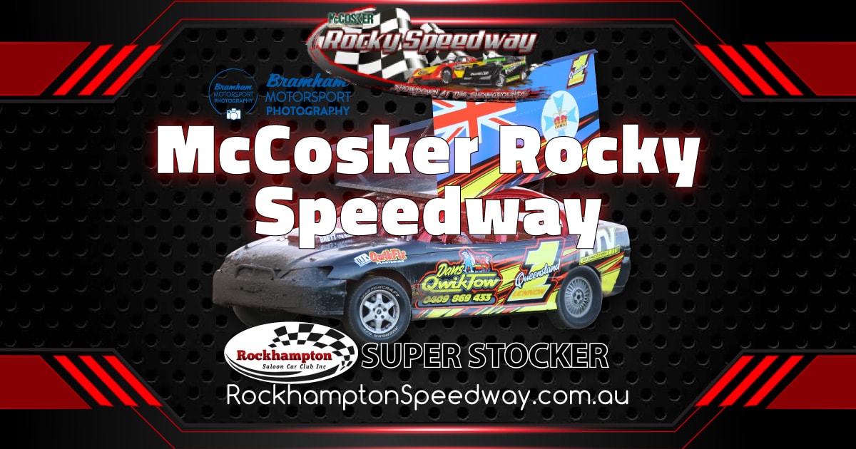 Rockhampton Saloon Car Club Super Stockers - Rockhampton Speedway